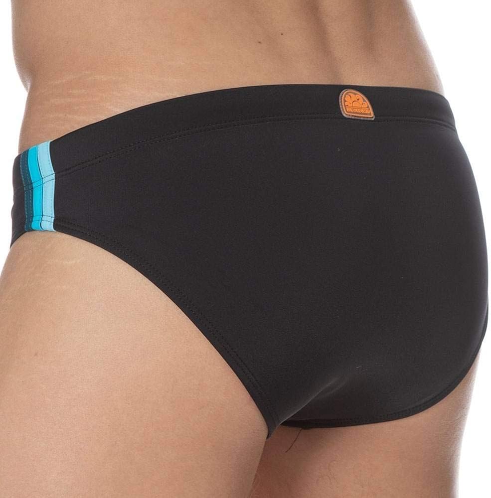 SUNDEK Slip Costume Mare Uomo Nero M201SSL3000