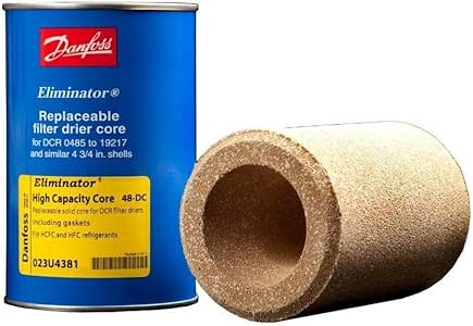 Amazon.com: FILTER DRIER CORE FOR DCR DANFOSS 48-DC 023U4381 (MOISTURE ...