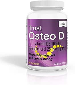 Trust Osteo D x 60 caps Capsules, 60 count: Amazon.com.au: Health ...