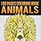 Amazon.com: Animals - 100 Pages Coloring Book: Huge Collection of ...