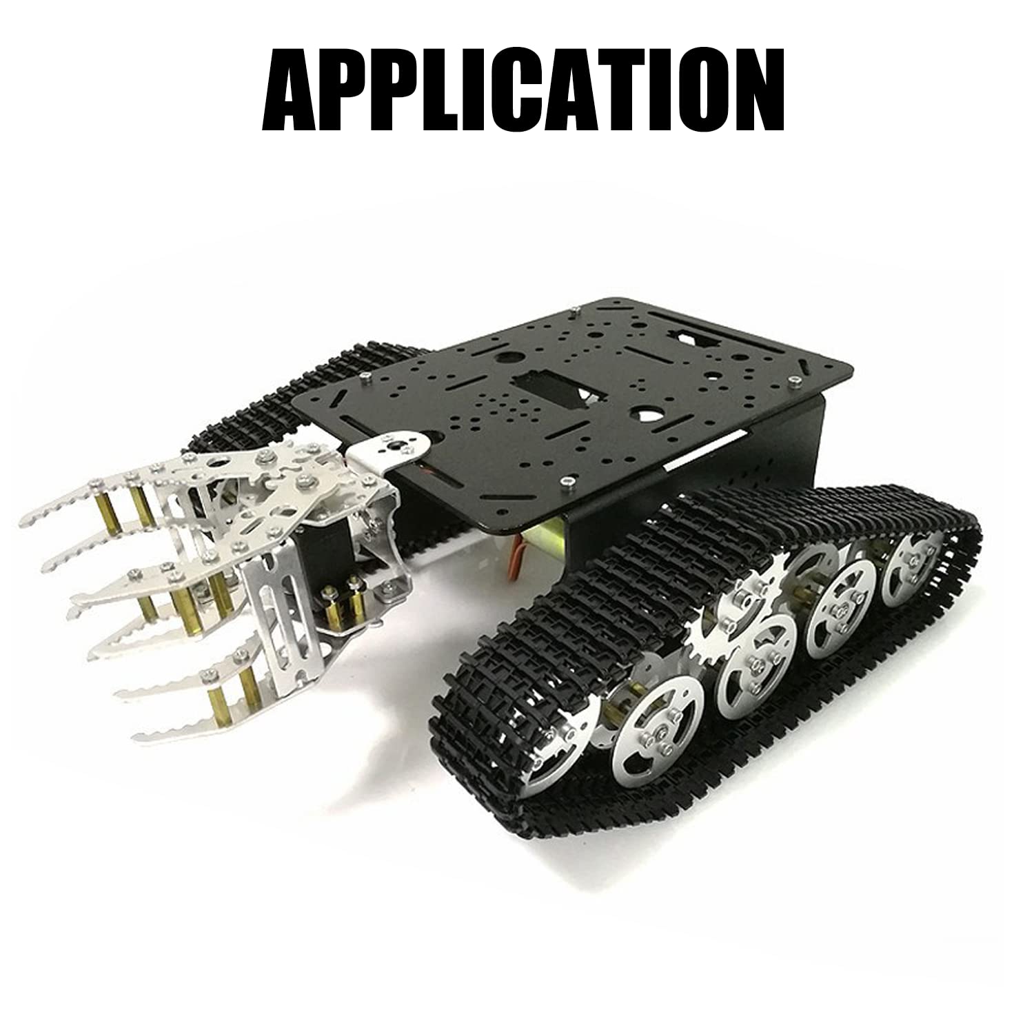 Professional Metal Robot Arm Claw Mechanical Gripper With High Torque Servo, Hand Fingers Paw RC ...