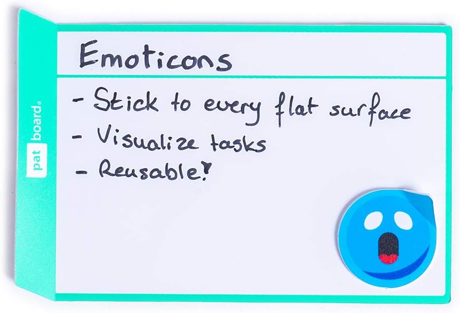 PATboard Scrum Board and Kanban Board Emoticon Smiley Set – BigaMart