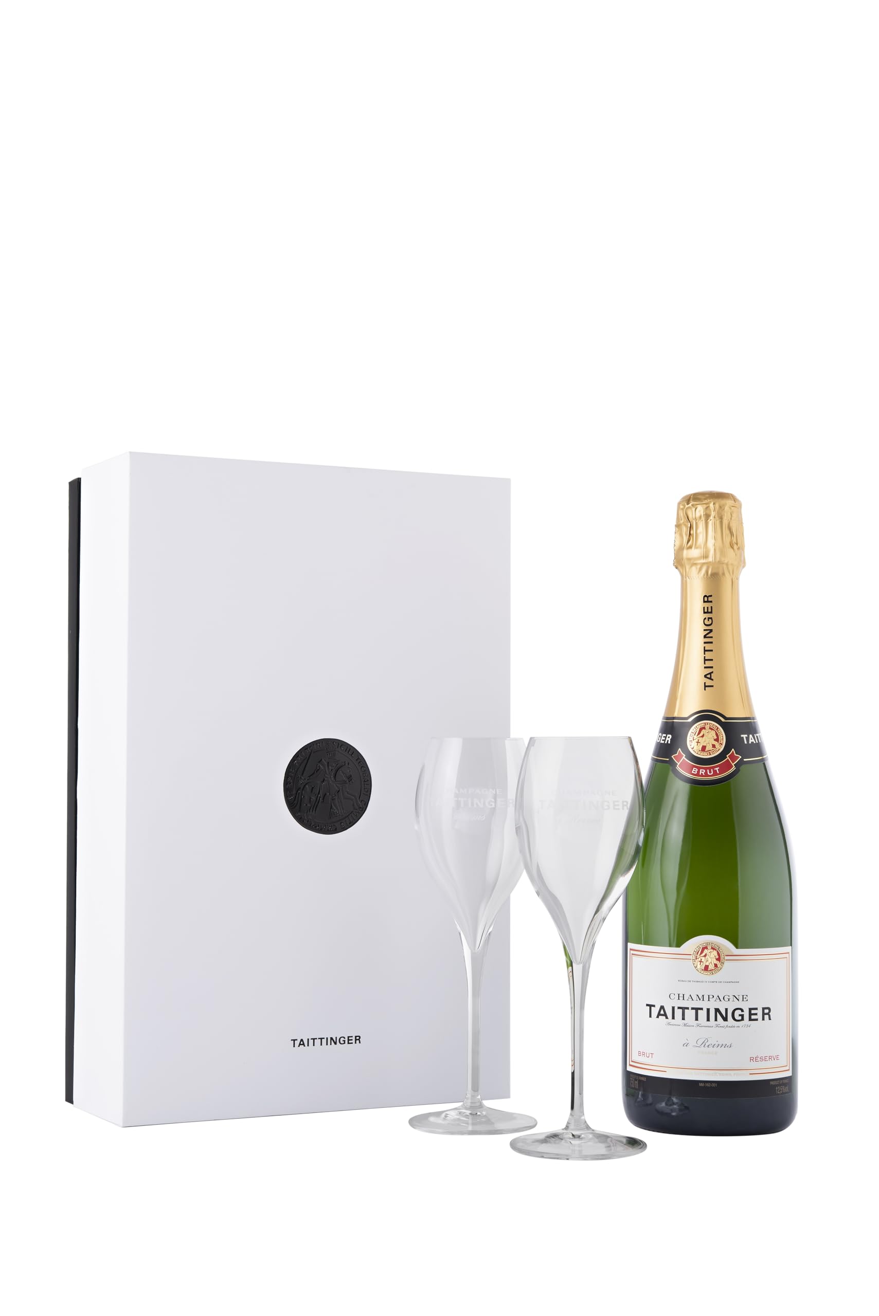 Mua Taittinger Brut Reserve Paradox Glass Set, White Wine, Dry France ...