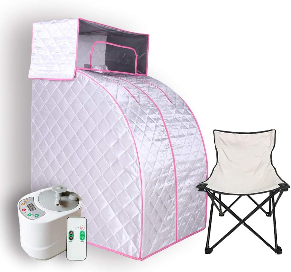 Amazon.com : Smartmak Steam Sauna Set, 2L Steamer with Remote Control ...