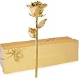 Amazon.com: Forever Rose Real 24K Gold Rose, Genuine One of a Kind Rose ...