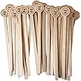 Amazon.com: 100 Pack Coffee Stirrers Disposable Wooden Coffee Stir ...