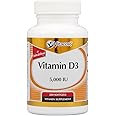 Amazon.com: Vitacost Vitamina D3 - 5,000 UI - 200 cápsulas blandas : Salud y Hogar