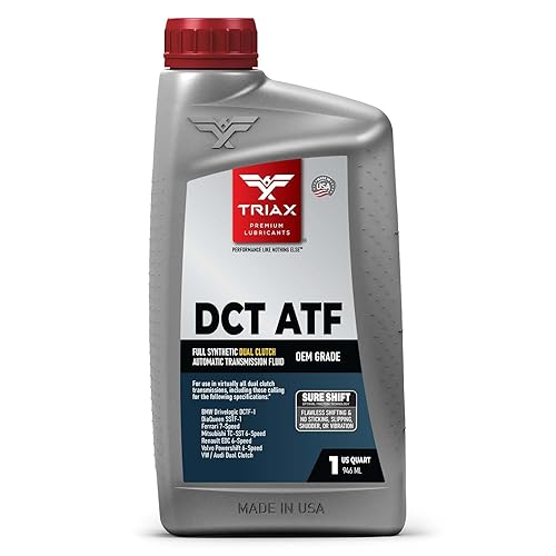 TRIAX DCT ATF - Full Synthetic Dual Clutch Automatic Transmission Fluid - OEM Grade - Compatible ...