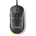 Amazon.com: DIERYA M1SE Wired Gaming Mouse with Honeycomb Shell ...