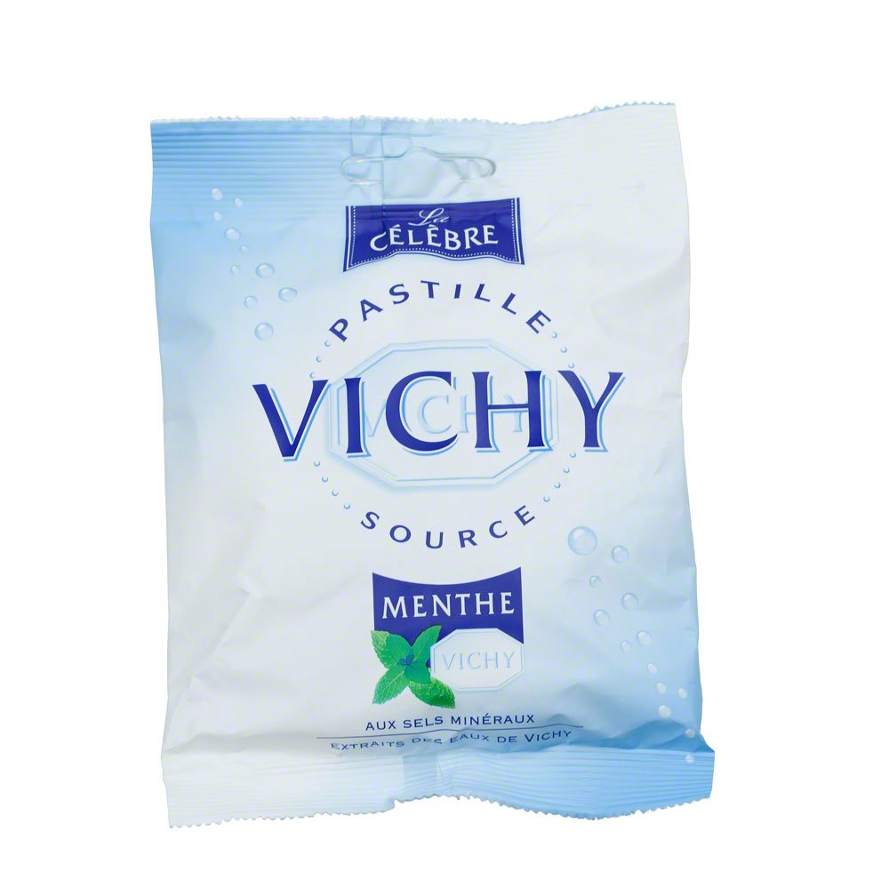Vichy Pastilles Mints Display Case 24 Rolls of 25 g: Amazon.com ...