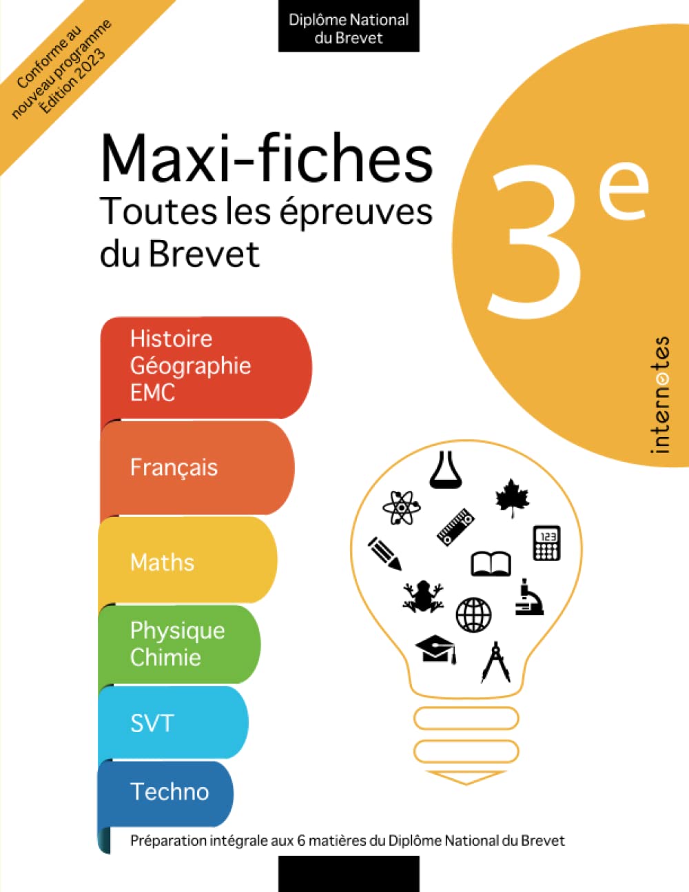 Mua 3ème : Maxi fiches Toutes les épreuves du Brevet: Préparation ...