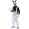 Amazon.com: Bendy and the Ink Machine Boris Adult Costume, Black ...