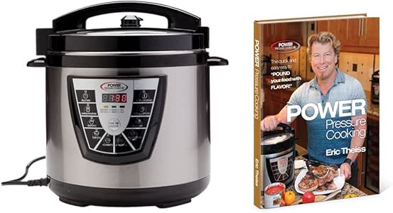 Amazon.com: Power Pressure Cooker XL 8 Qt with Eric Theiss' Power ...