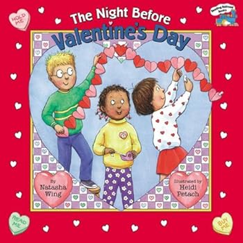The Night Before Valentine's Day book by Natasha Wing
