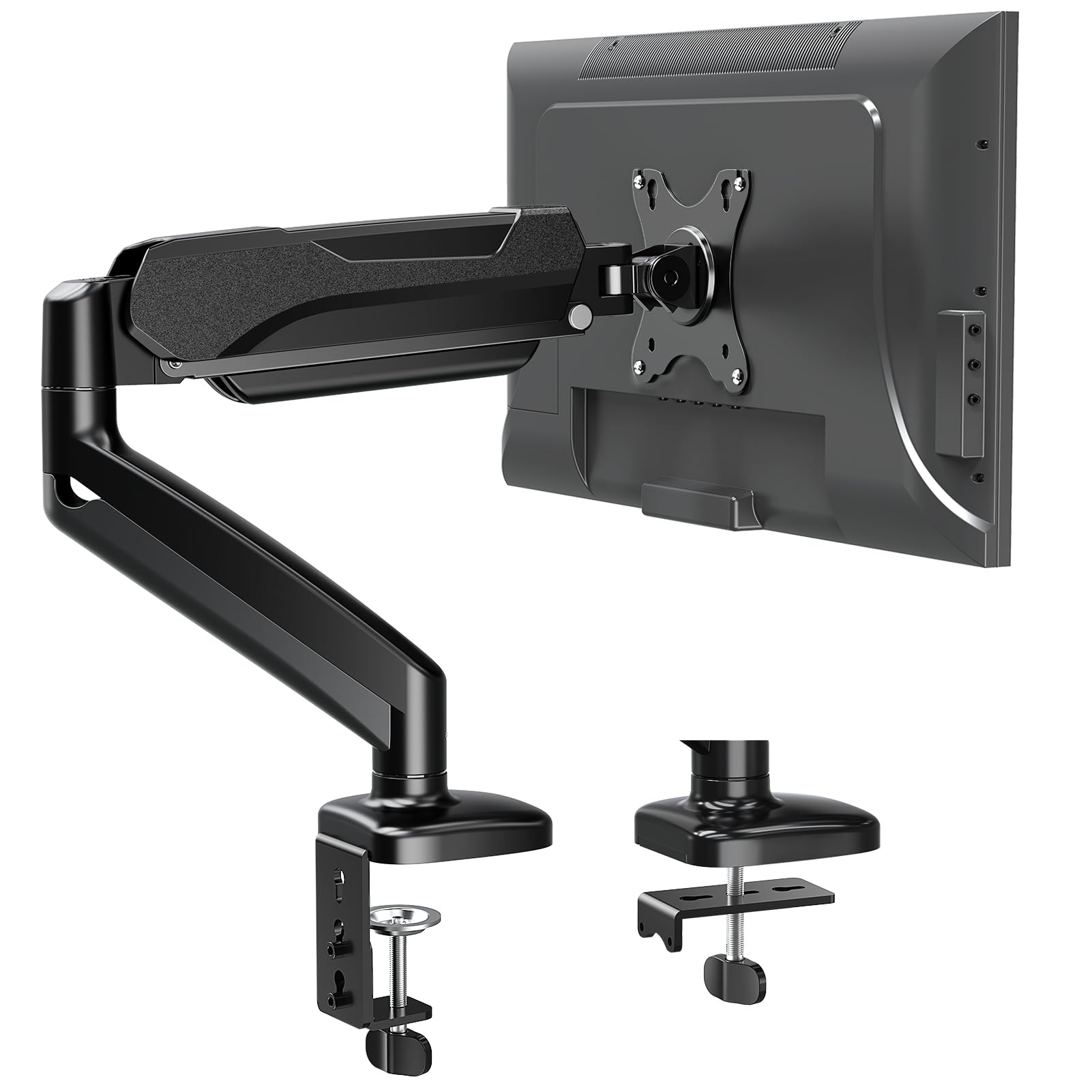 MOUNTUP Single Monitor Desk Mount Adjustable Gas Spring Monitor Arm MOUNTUP Single Monitor Desk Mount Adjustable Gas Spring Monitor Arm