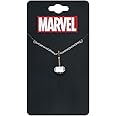 Amazon.com: Marvel Comics Thor Hammer Unisex Adult Silver Plated ...