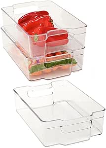Amazon.com: Kitchen Details X-Large Refrigerator Shelf Organizer, Extra ...