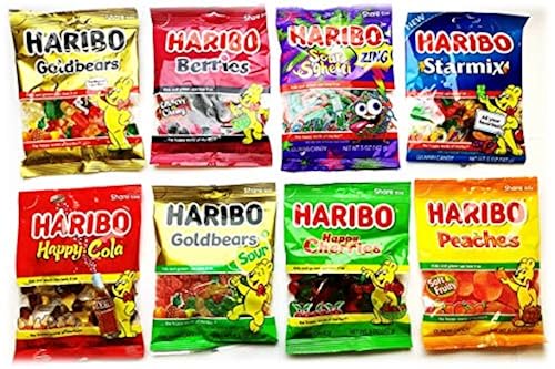 Haribo Gummy Gummies Candy Assorted Variety (Pack of 8) in Bahrain ...