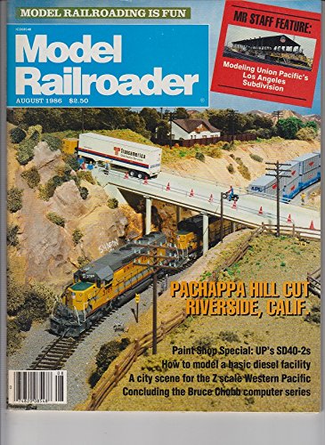 Model Railroader (August 1986): Henry Cummings, Bruce Chubb, Mark ...