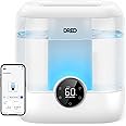 Amazon.com: Dreo Smart Humidifiers for Bedroom, 6L Top Fill Supersized ...