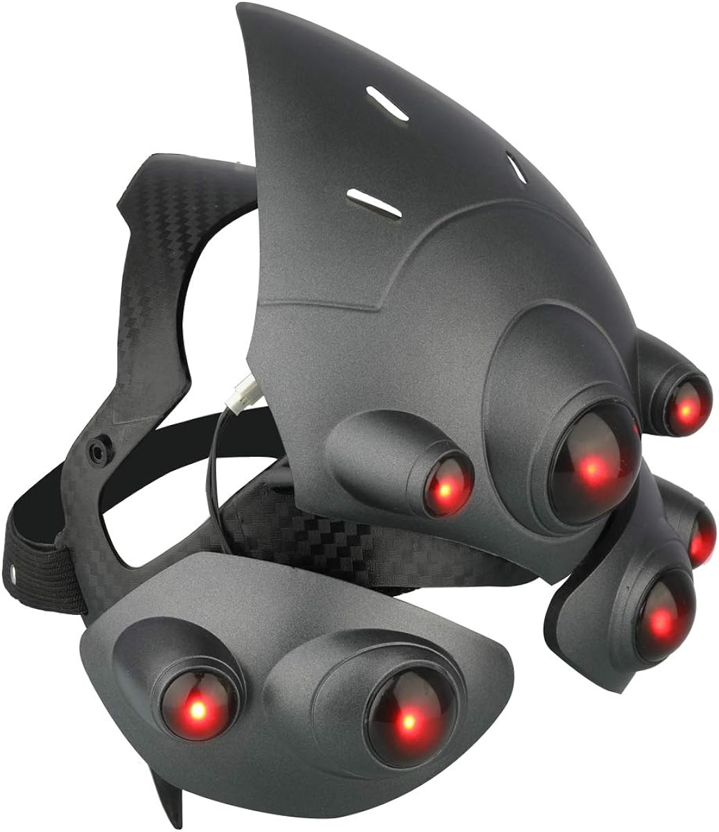 OW Widowmaker Light-up Mask -1:1 Props LED Helmet Halloween Anime ...