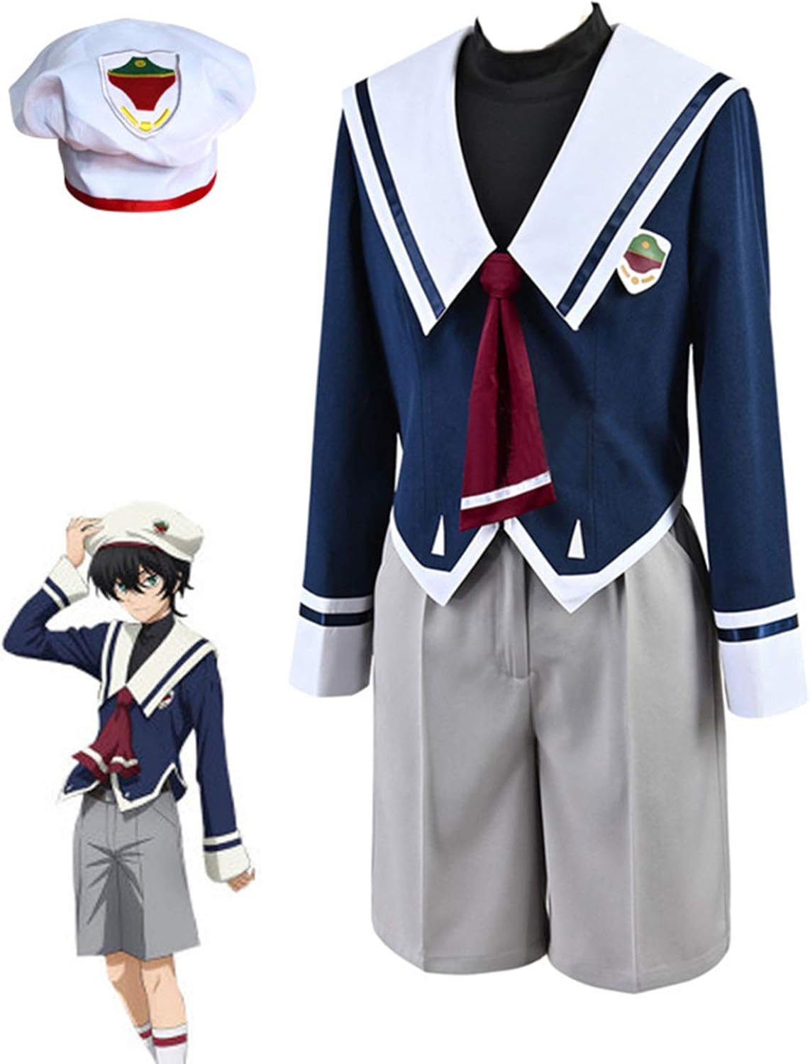 Anime SK∞ The Infinity Cosplay Miya Cosplay Costume Full Set(Top ...