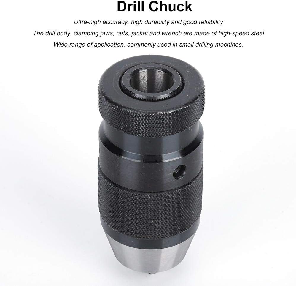 Drill Chuck Heavy Duty Super Drill Press Chuck Keyless, JT6 13mm Drill ...
