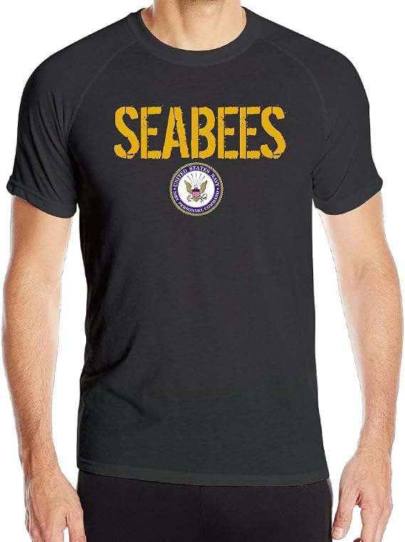 Amazon.com: Athletic Tee U.S. Navy Seabees Mens Workout T Shirts: Books