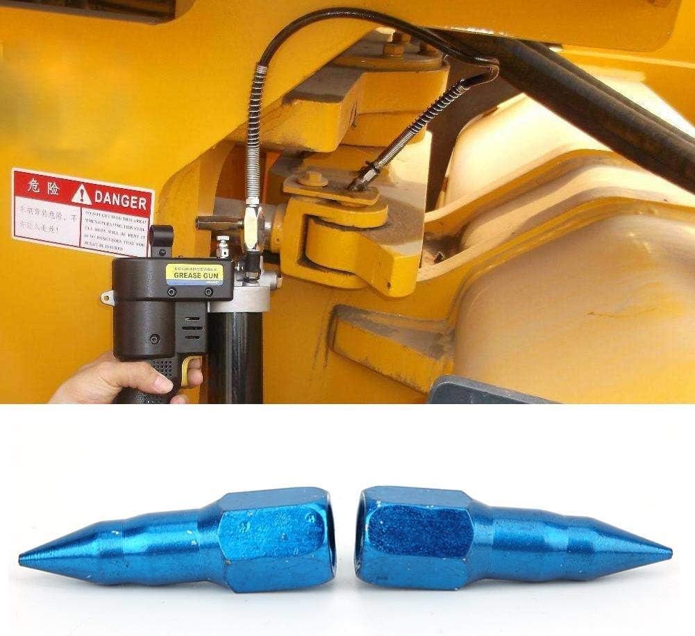 Grease Nozzle – 2 Pcs Steel Grease Gun Nozzle All Steel Needle Nose ...