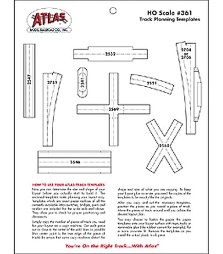 Ho Scale Radius Template