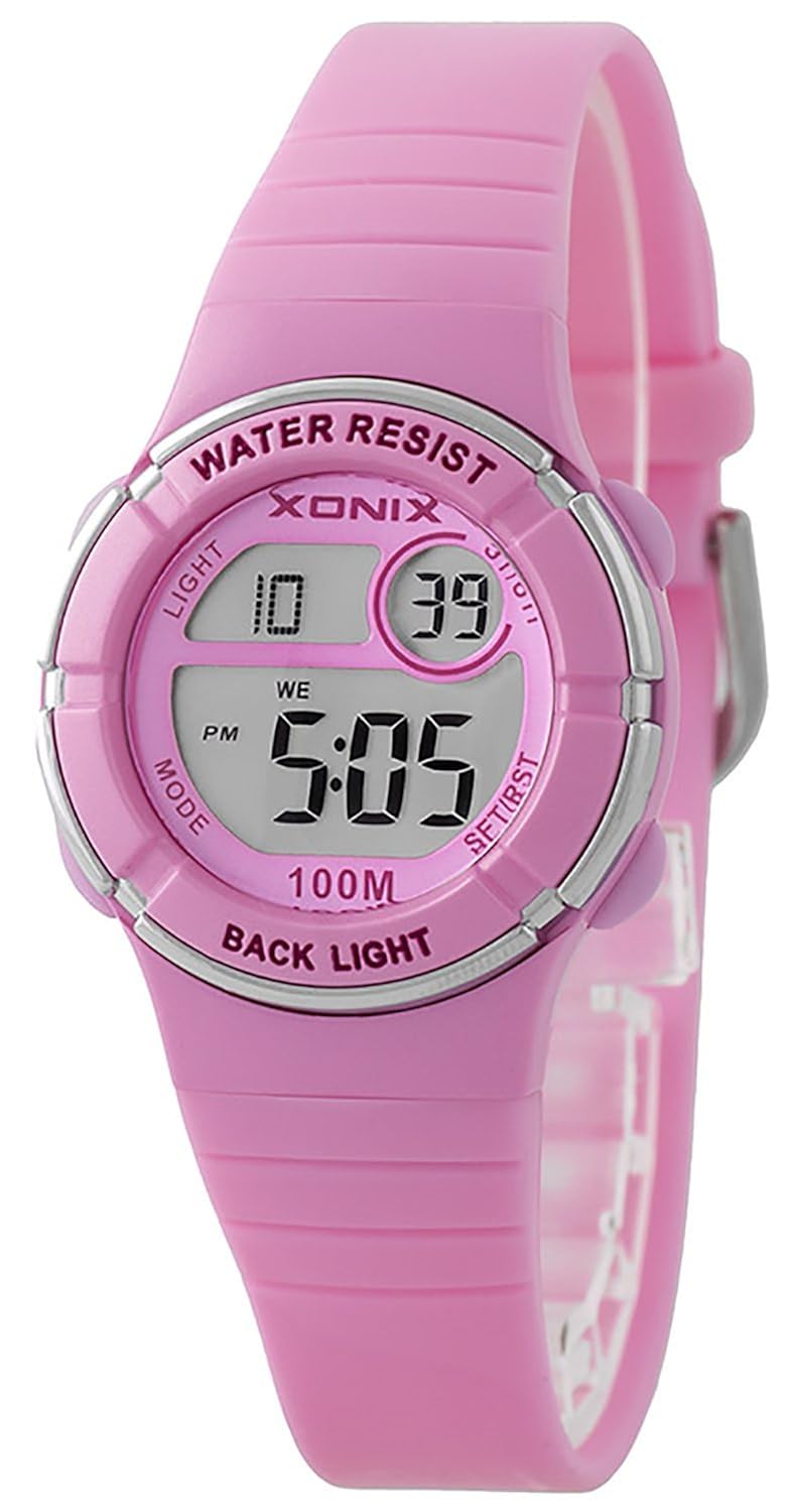 Women's and Girls' XONIX Watch, Digital, Nickel-Free, WR100M, XDE66K/10 ...