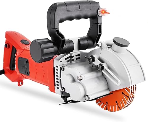 YUCHENGTECH 4800W Wall Chaser Concrete Cutter Wall Grooving Cutting ...