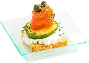 Amazon.com: Mini Modern Tasting Plate, Mini Plastic Plate with Raised ...