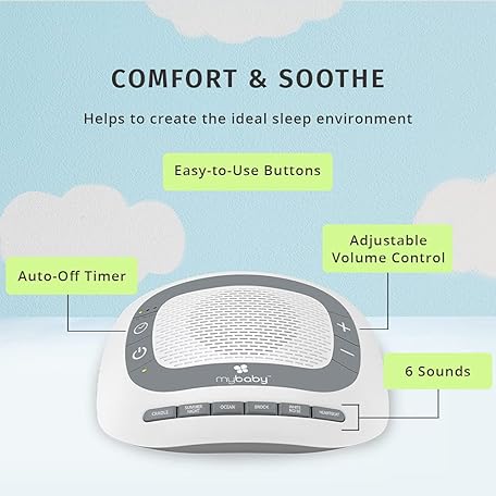 Mua MyBaby SoundSpa White Noise Machine for Babies | 6 Soothing ...