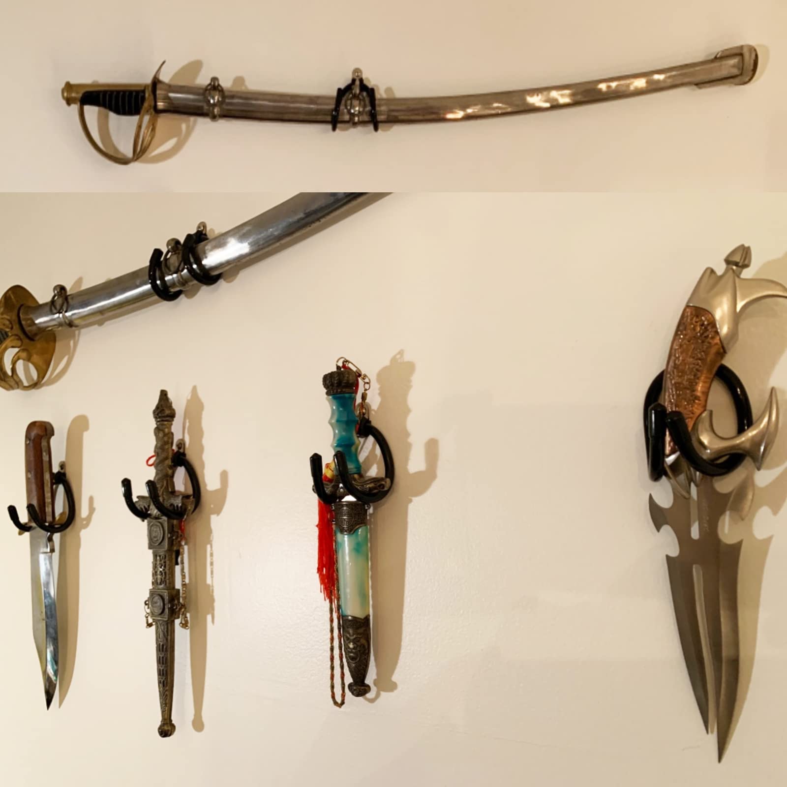 Sword Mounts For Wall Vertical Long Case Cabinet Wall Rack Claymore ...