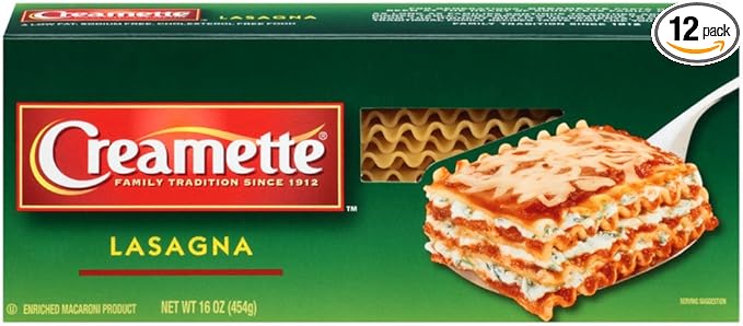 Old Creamette Lasagna Recipe | Bryont Blog
