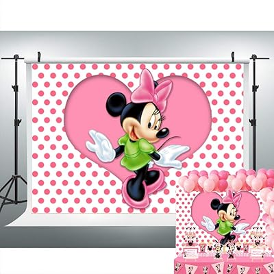 Pink Minnie Mouse Birthday Clipart