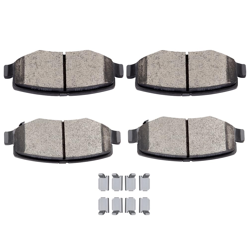 Ceramic Brake Pads Kits,SCITOO 4pcs Rear Brakes Pads Set fit for 2007 ...
