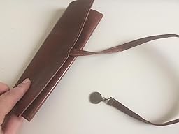 1x Stifte Etui PU Leder Stifteetui Pencilcase Stifttasche Kosmetik ...