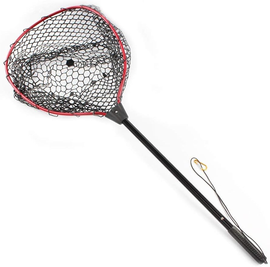 Red de Pesca telescópica, Resistente Red de Pesca Ligera de Acero ...