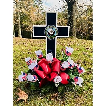 Amazon.com : Solar Lighted Army Cross by Eternal Light | Veteran ...