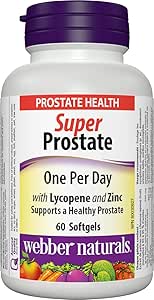 Webber Naturals Extra Strength Super Prostate Softgel: Amazon.ca ...