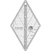 Amazon.com: Creative Grids 60 Degree Diamond Ruler – CGR60DIA – Made in ...