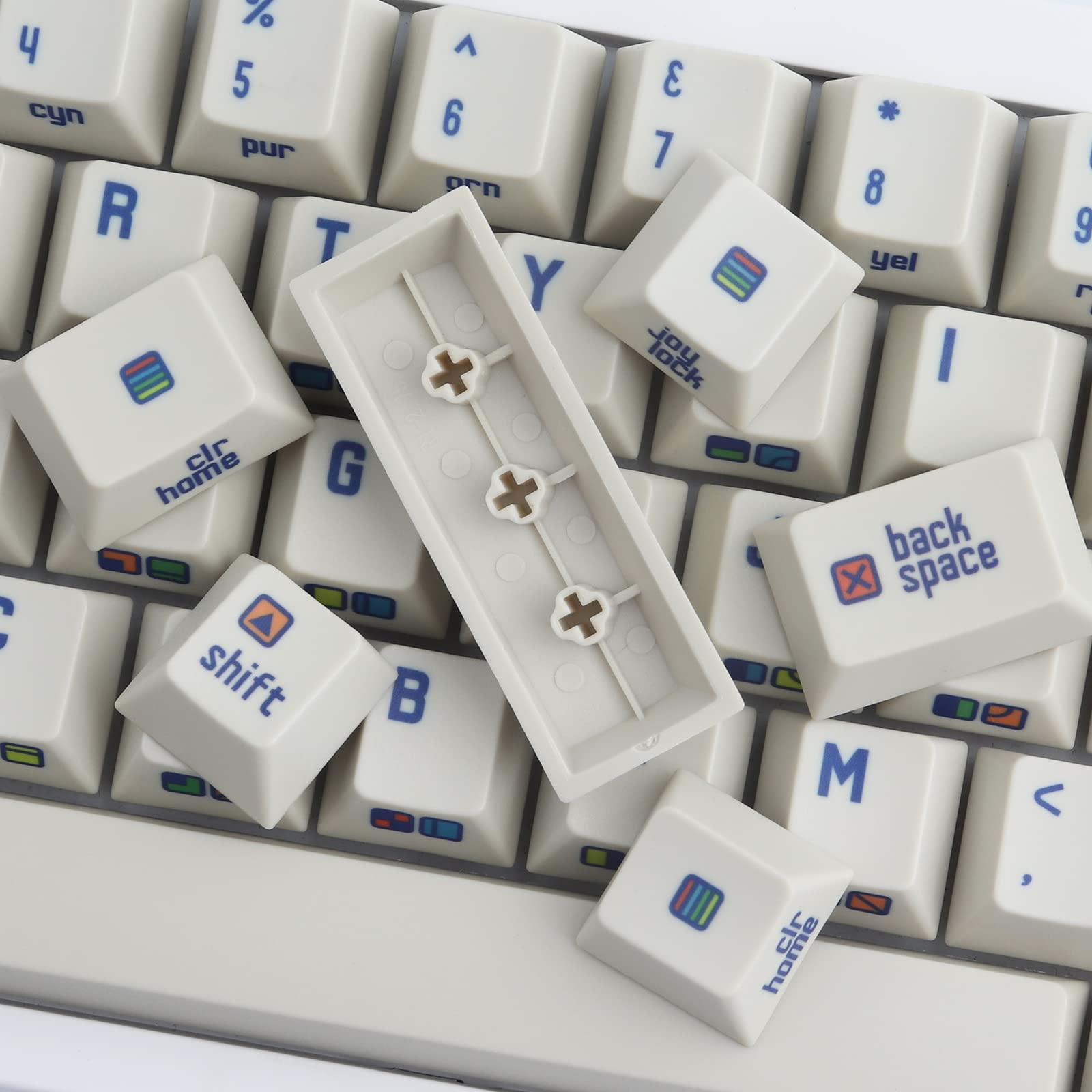 Mua Hyekit PBT Keycaps 143 Keys Commodore 64 Themed Keycaps Dye ...