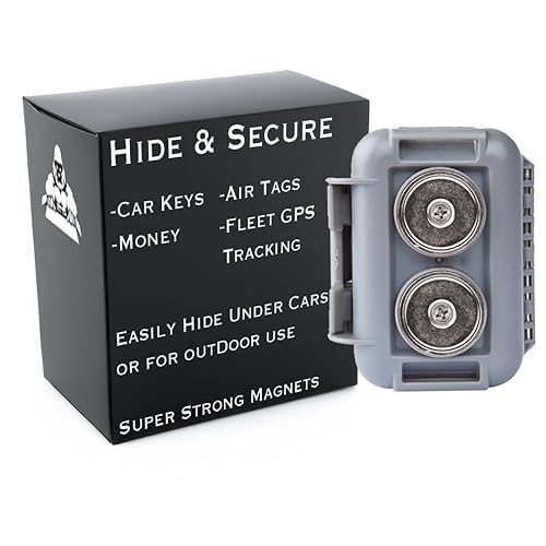 Hide a Key Outside with our Grey Magnetic Box, Our Waterproof Air-Tight ...