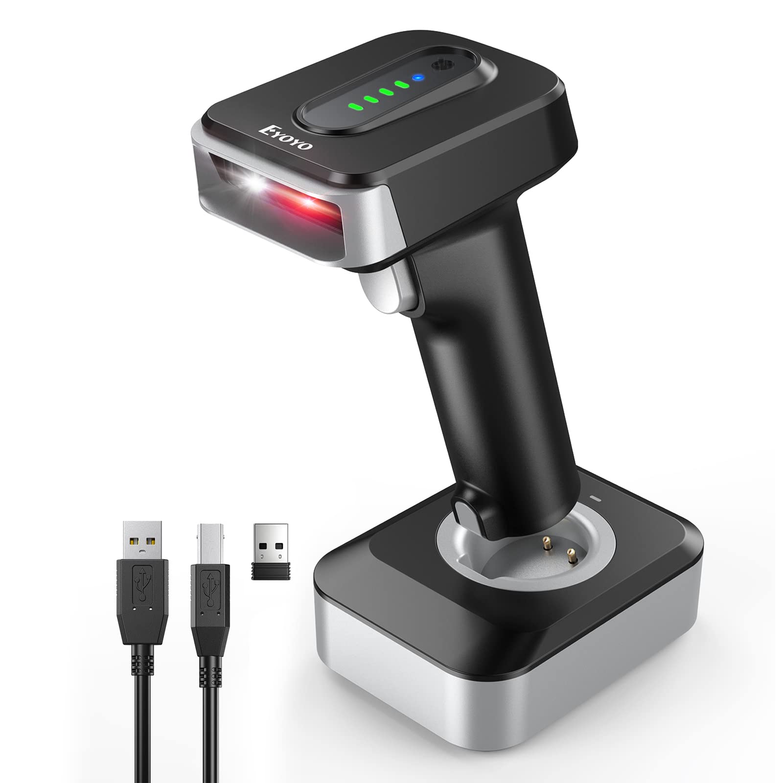 Mua Eyoyo Wireless Barcode Scanner, 3 in 1 2D Bluetooth Barcode Scanner ...