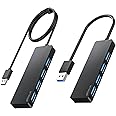 Amazon.com: ANYPLUS USB 3.0 Hub, 4 Port USB Hub Splitter,Portable USB Adapter Mini Multiport ...