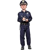 Amazon.com: Dress Up America Police Costume For Boys - Cop Uniform ...