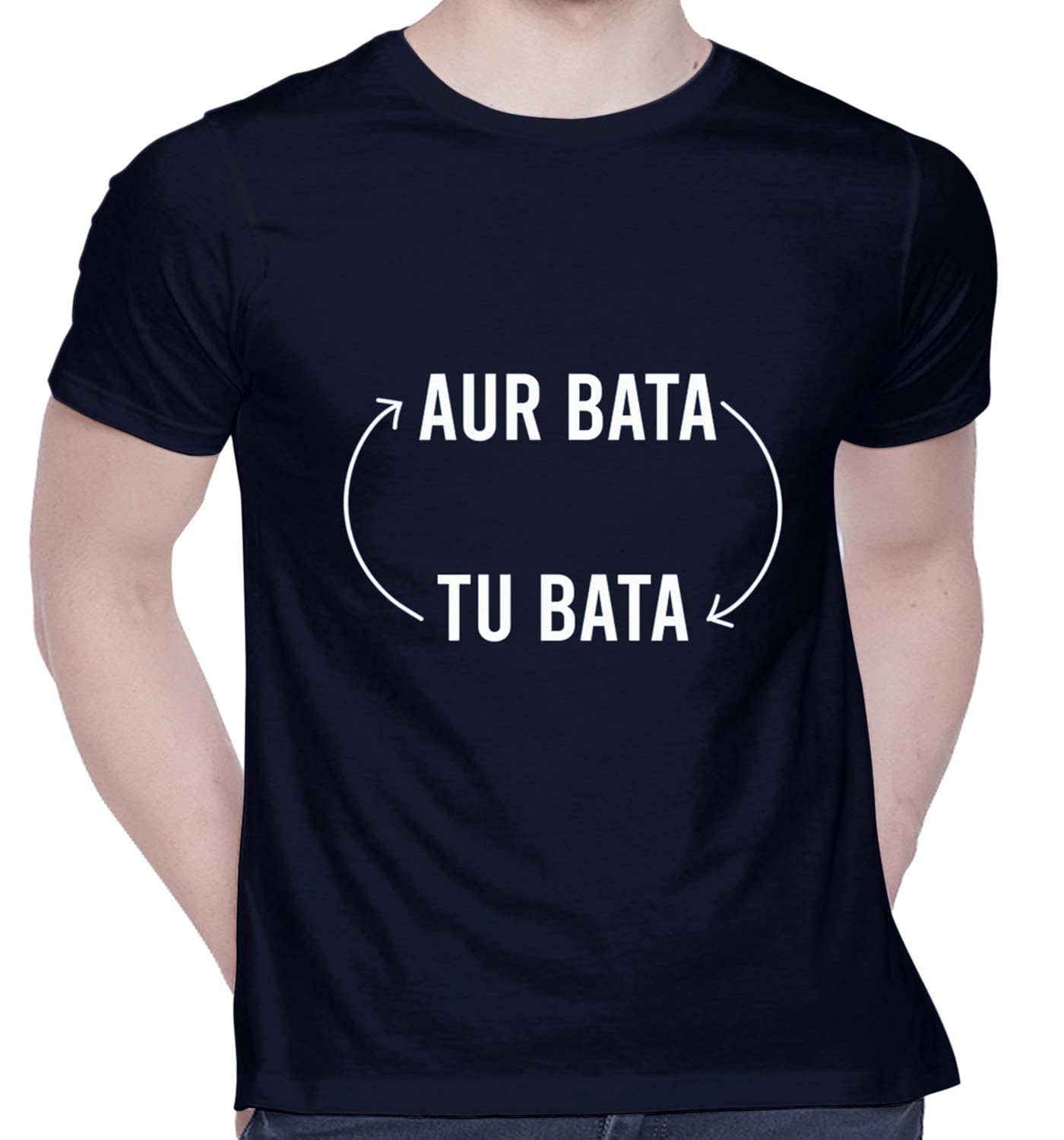 CreativiT Graphic Printed T-Shirt for Unisex AUR Bata Tu Bata Tshirt ...