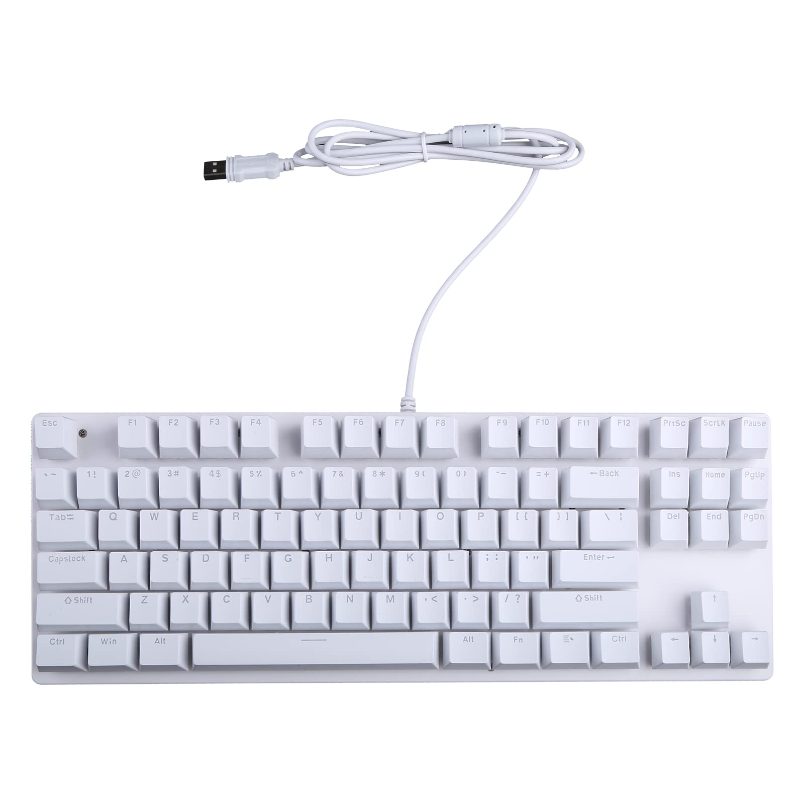 Mua Wired Mechanical Keyboard 87 Keys Patina Switch Color Backlit ...